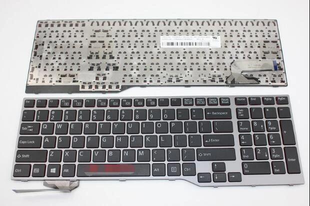 Novo teclado do portátil para fujitsu lifebook a357 a514 a544 a555 a557 ...