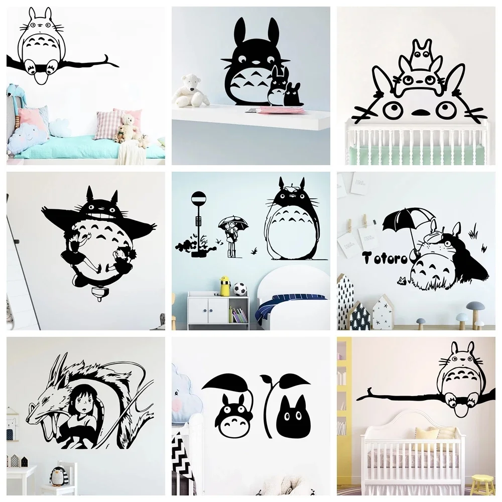Miyazaki Totoro Wall Stickers Totoro Sticker Wall Decal Totoro miyazaki-totoro-wall-stickers-totoro-sticker-wall-decal-totoro