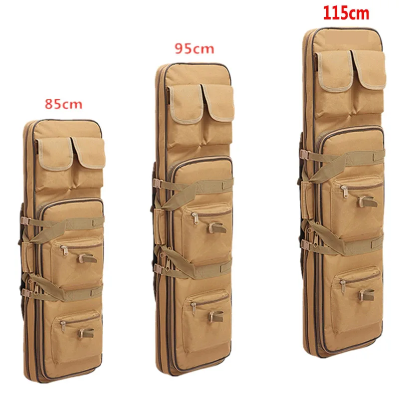 85 95 115cm Tactical Gun Bag Case Rifle Bag Backpack Sniper Carbine Airsoft Shooting Carry ...