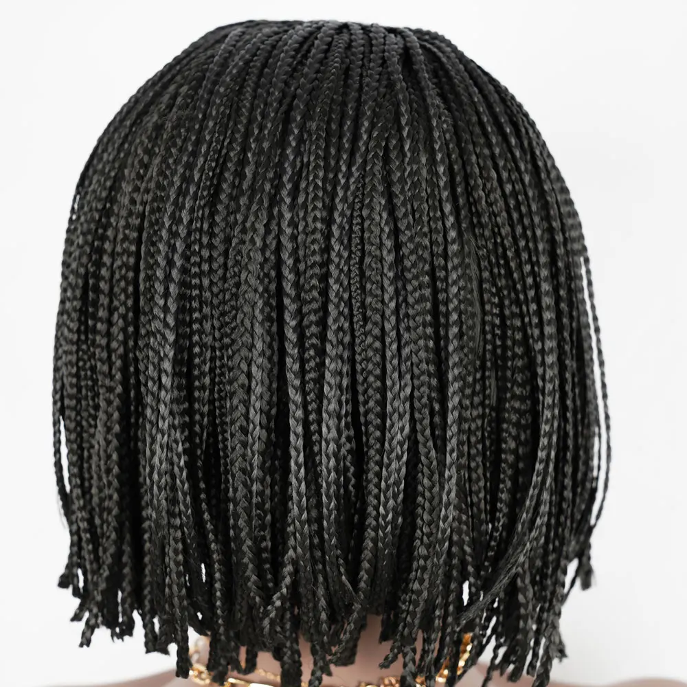 Generic 12 Inch Braids S Short Bob Black Crochet C Hair Headband S ...