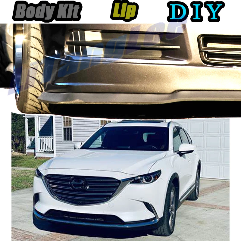 マツダCX-9,cx,9,cx9,tb,tc,2006〜2020用のフロントバンパーブレード,改造ボディキット,vipヘラ