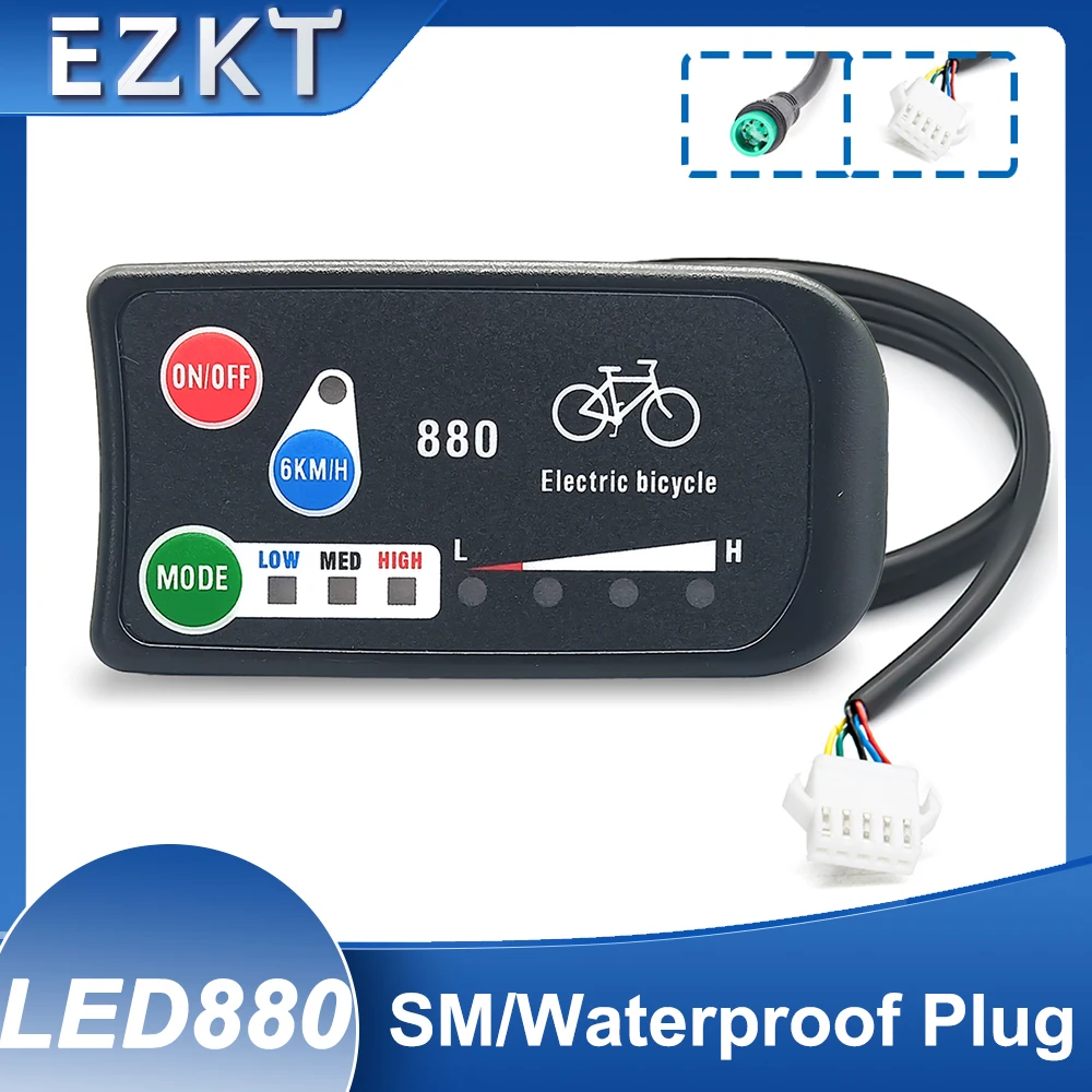 Kt-led880 Kuteng 36v/48v Ebike Display Electric Bike Intelligent ...