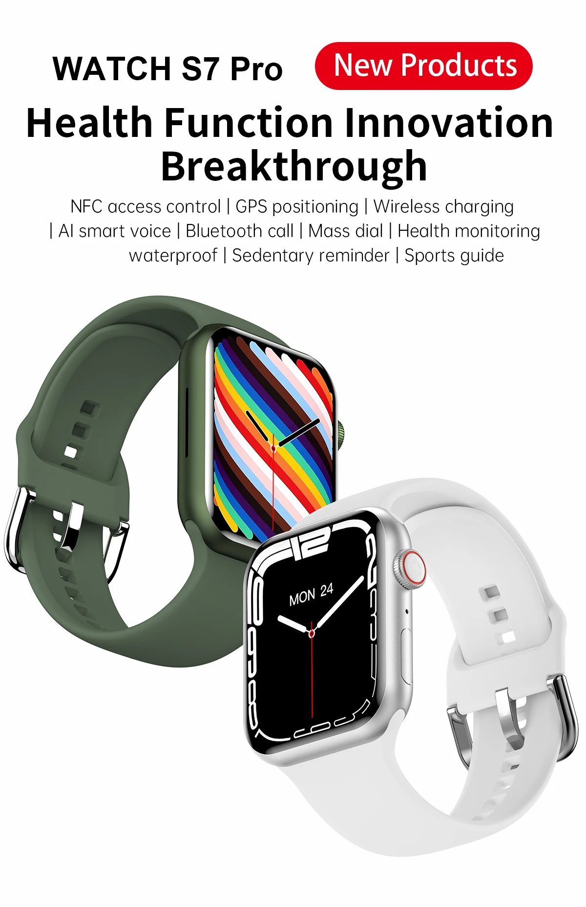 Generic S7 Pro Smartwatch Smart Watch Men Series 7 Bluetooth Call ...