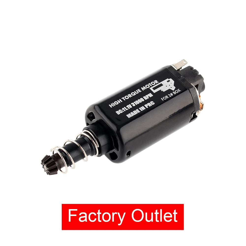 CHF-480SA-11310-Long-Axle-Pinion-Gear-Type-D-Airsoft-Motor-For-AK ...