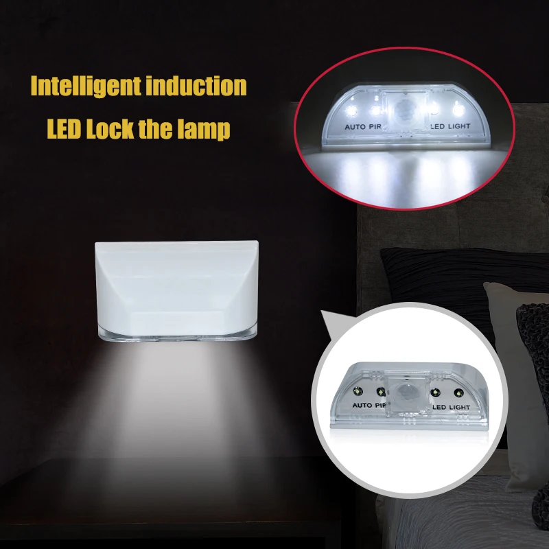 Sensor Light Home Kitchen Night | Pir Motion Sensor Light Lamp | Led ...
