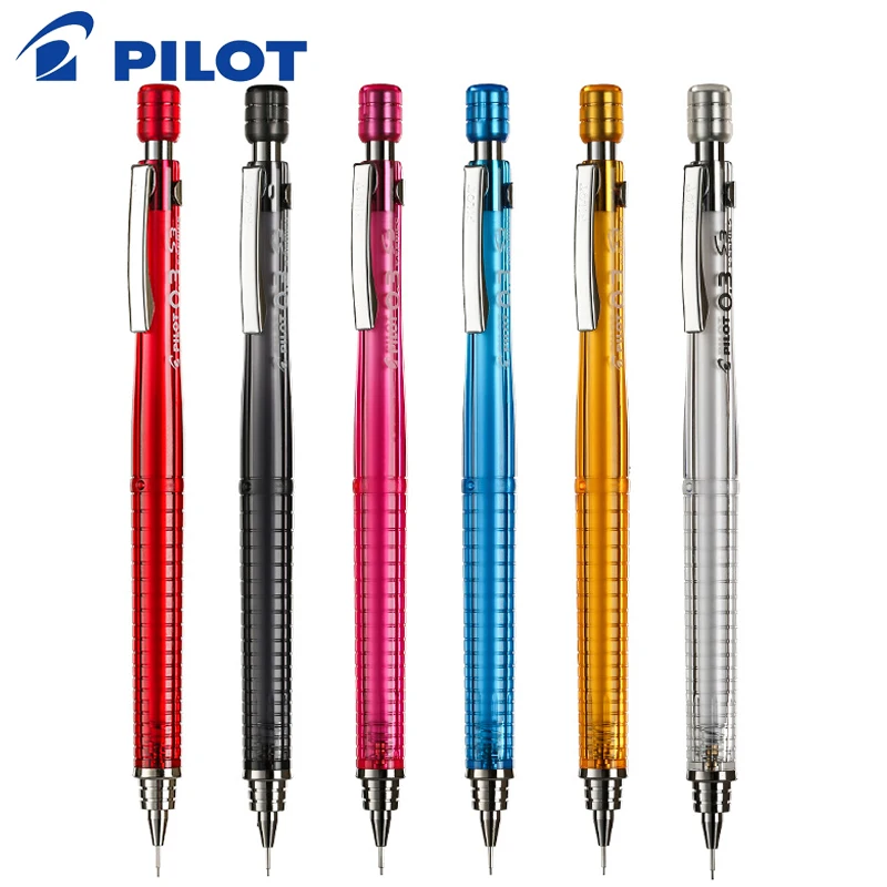 Lápiz automático de dibujo profesional PILOT S3, HPS 30R, suministros de aprendizaje a Color ...