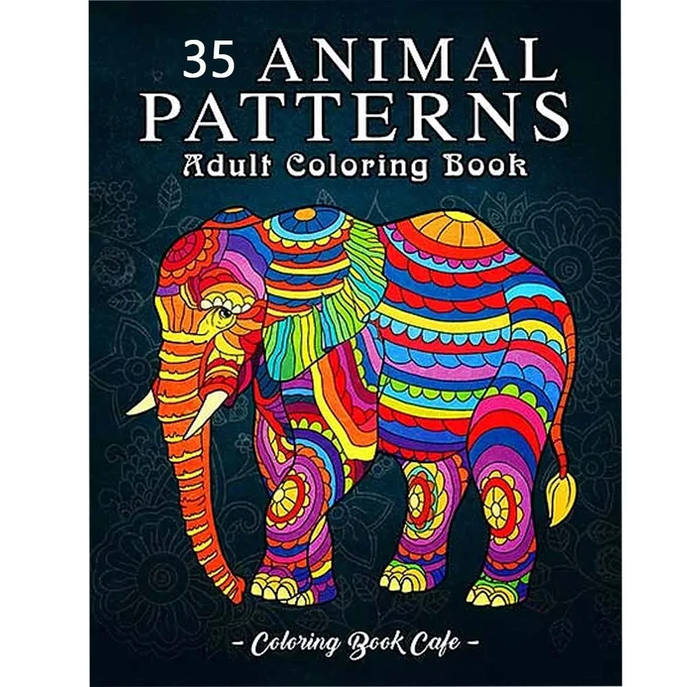 Animal-Patterns-Coloring-Book-35-Animal-Designs-Including-Horses-Bears ...