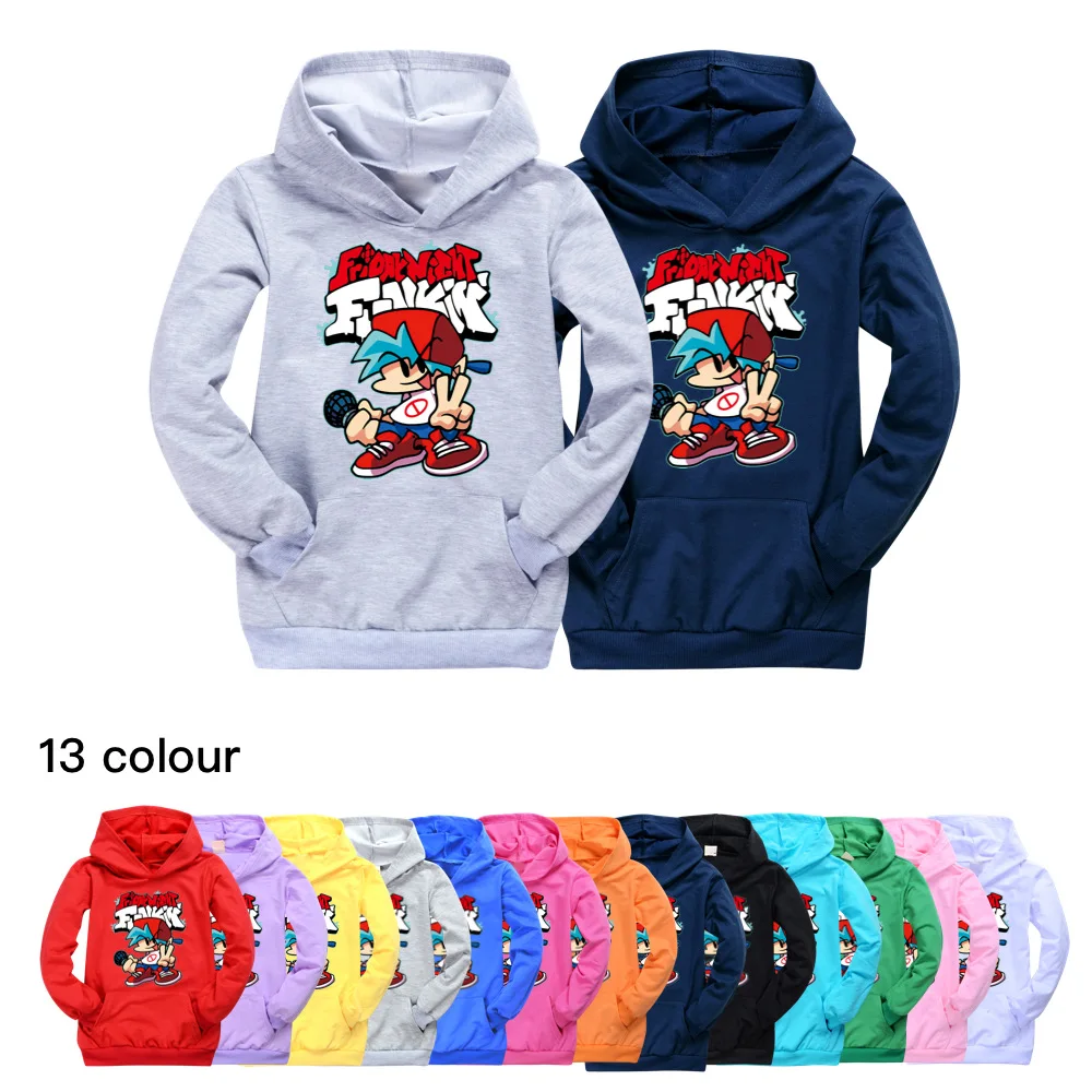 Friday Night Funkin Game Hoodies KIDS Sweatshirt Children Clothes ...