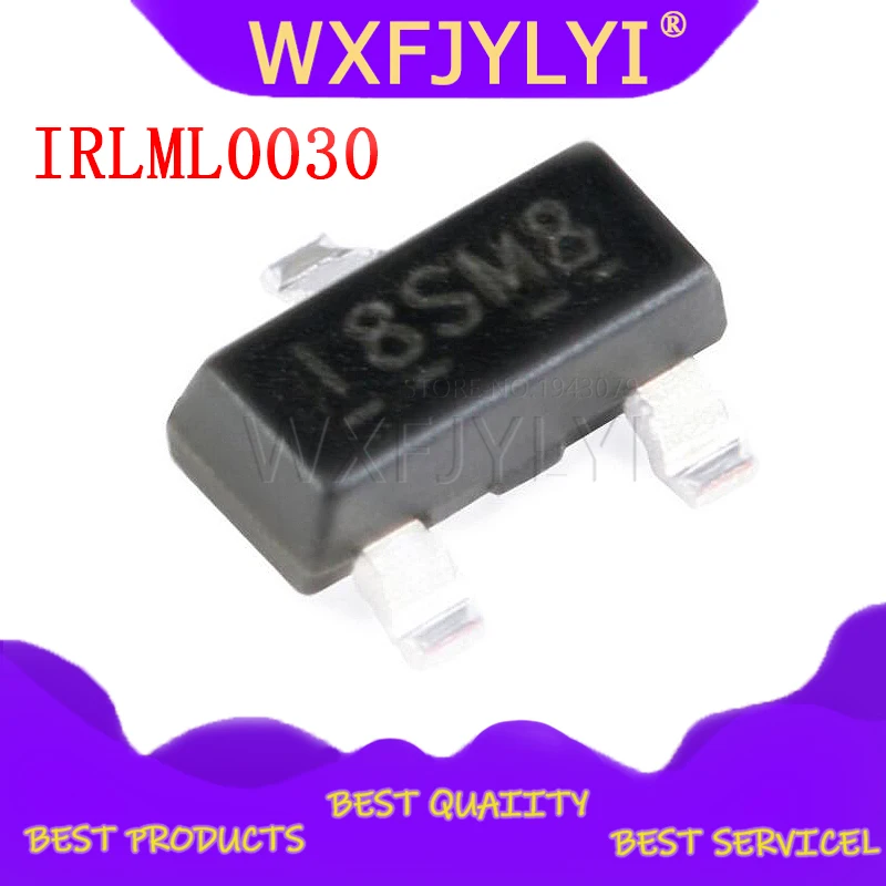 20 piezas transistor MOS FET SOT23 IRLML0030TR SOT 23 IRLML0030, nuevo ...