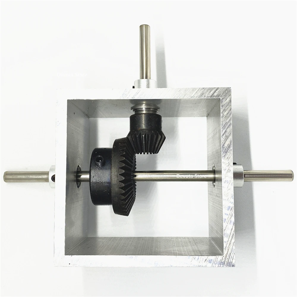 1-2-Right-Angle-Drive-Bevel-GearBox-90-Reversing-Mechanical-Angle ...