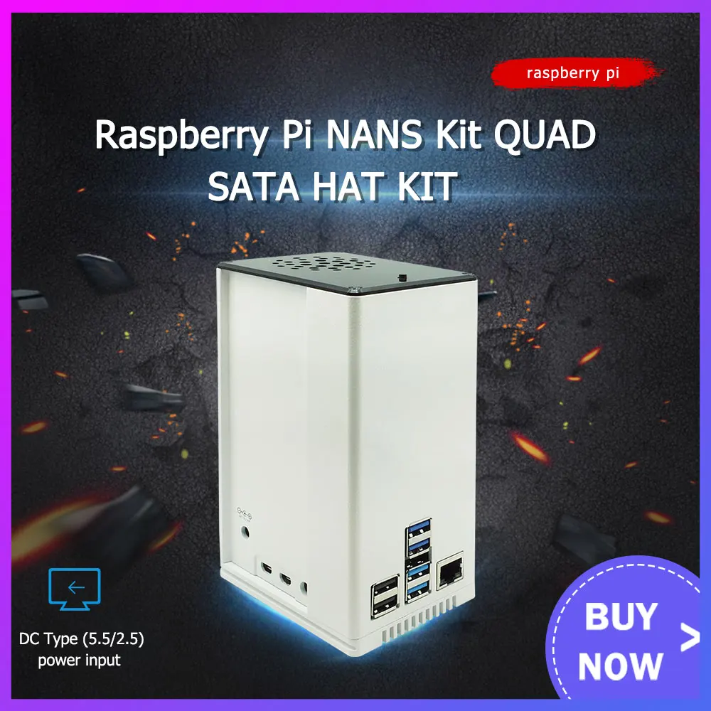 QUAD SATA KIT FOR RASPBERRY PI 4 - AliExpress 7