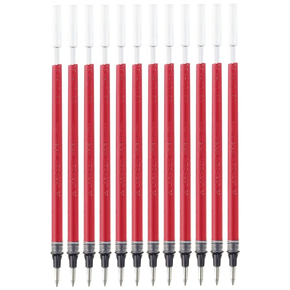 Uni ball Signo Dx Um 100 Gel Ink Pen Refill Set 0.5 mm 12 Pcs Uni ...