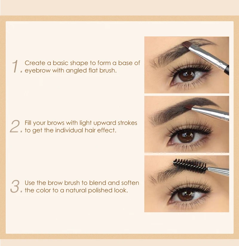 KIMUSE Eyebrow Gel Cream Waterproof Eyebrow Pencil Shadow Tint Eye ...