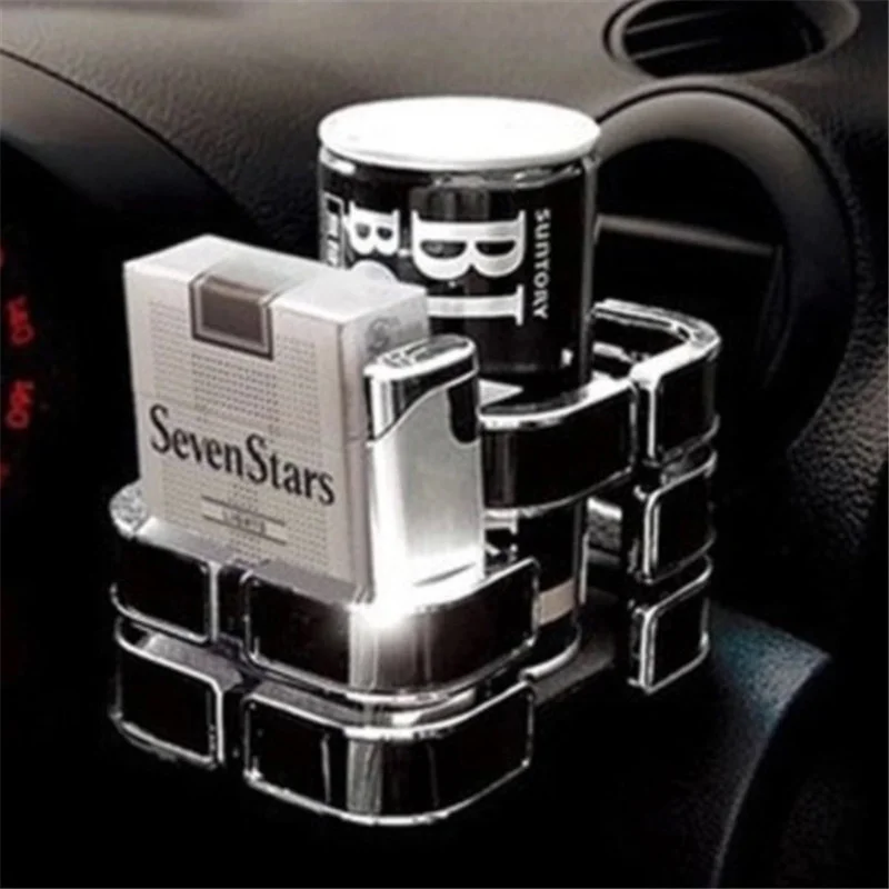Foldable Car Multifunctional Mobile Phone Rack Beverage Rack Car Outlet ...