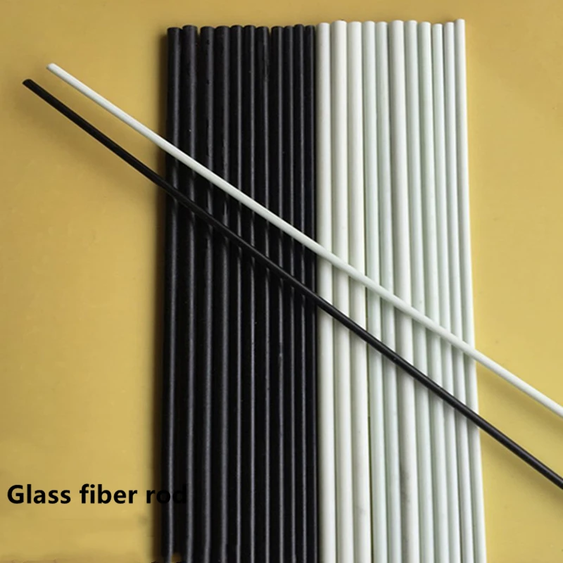 LAITEHM10pcs-glass-fiber-rod-outer-diameter-1mm2mm3mm4mmDIY-various ...