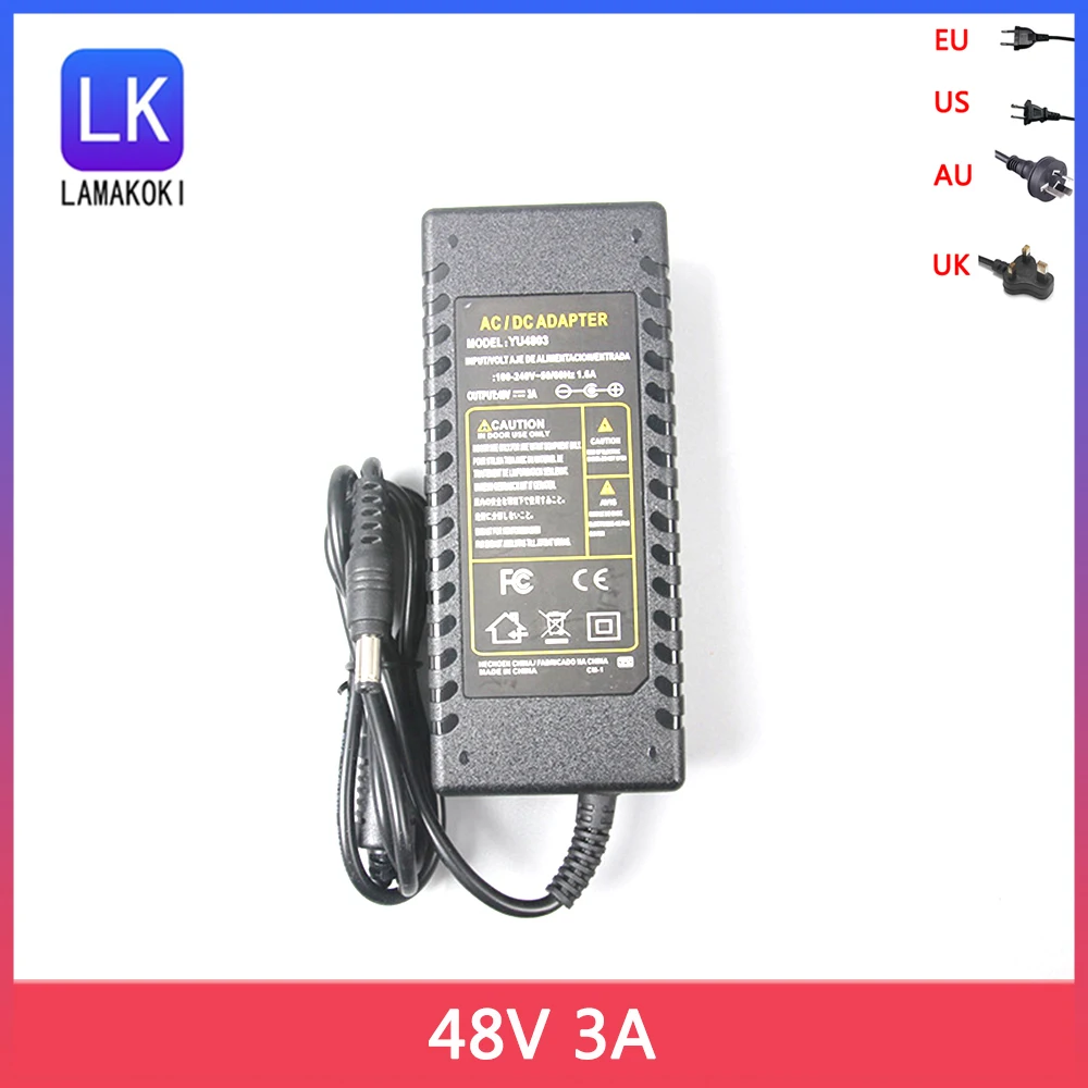DC-Power-Supply-48V-3A-AC-DC-Adapter-Charger-144W-For-CCTV-POE-IP ...