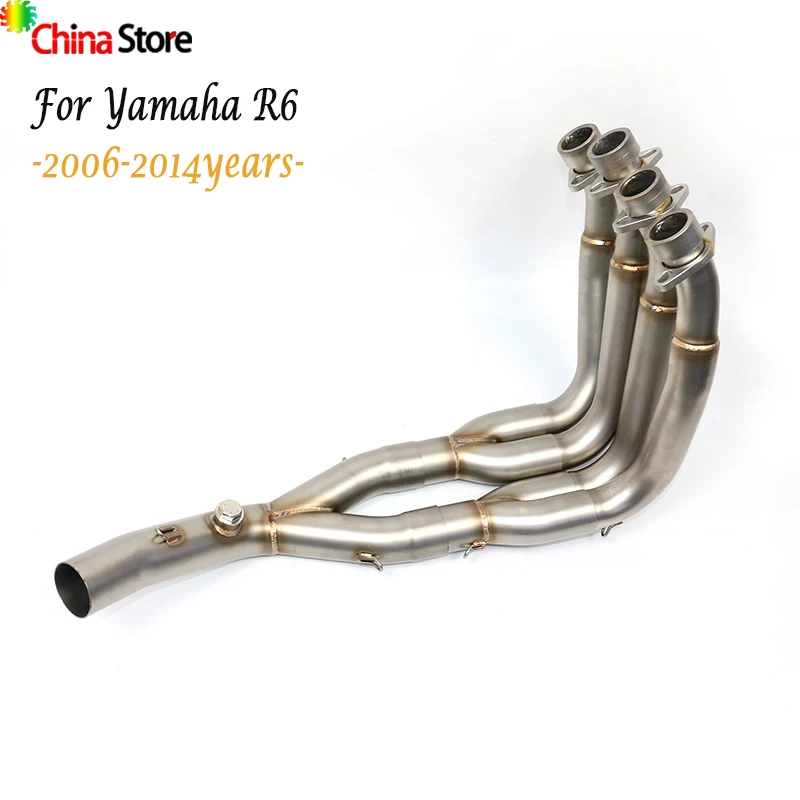 YZF-R6-2006-2014-Motorcycle-Modified-Exhaust-Muffler-Front-Header-Pipe ...