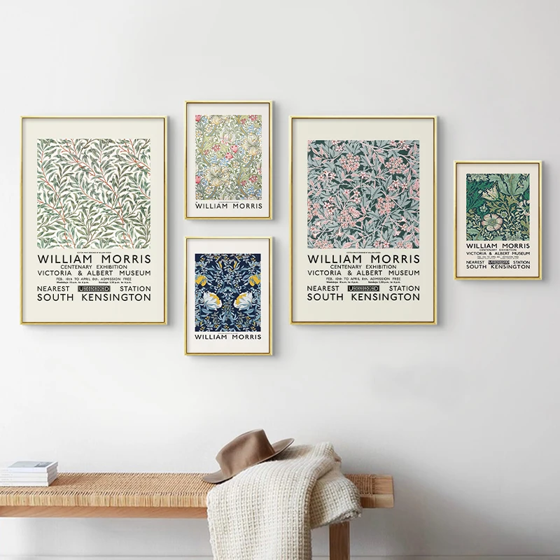 Vintage Poster William Morris Poster Home Decor William Morris Print ...