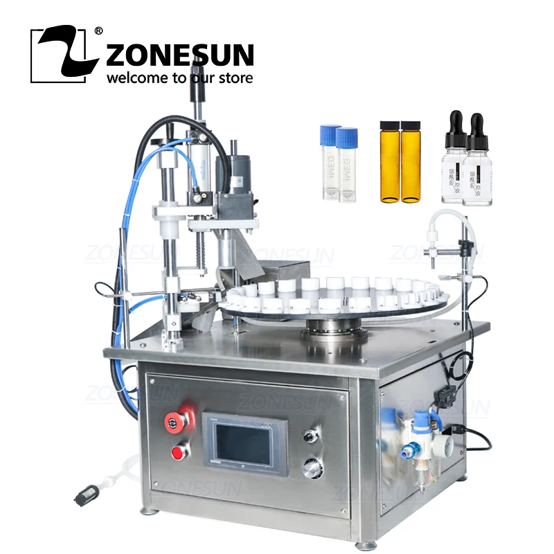 ZONESUN Automatic Custom Magnetic Pump Small Plastic Vial Eliquid ...