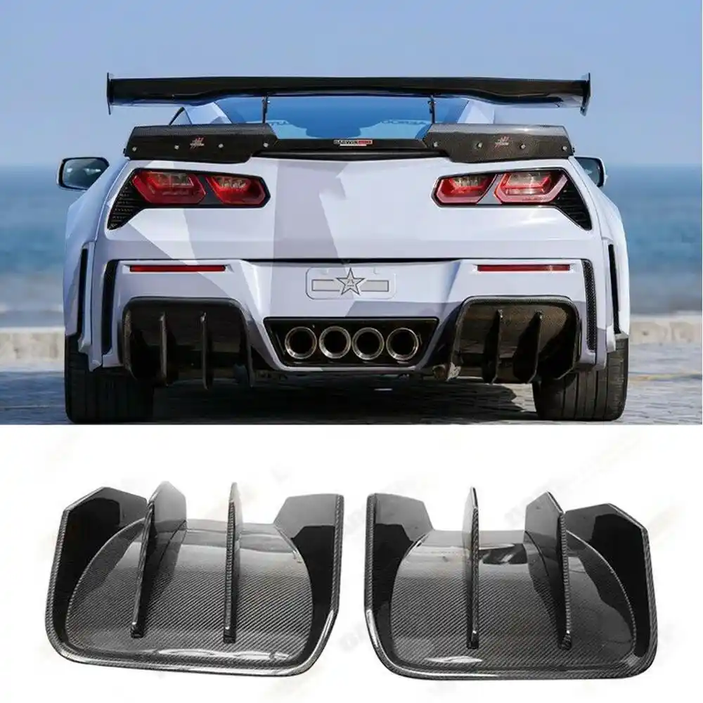 Z ART ZR1 body kit for Corvette C7 ZR1 front bumper for Corvette C7 ...