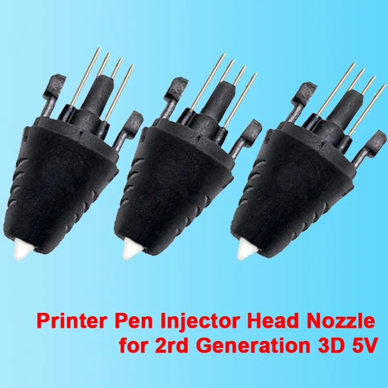 3D Printer Pen Injector Head Nozzle for Second Generation 5V Part ...