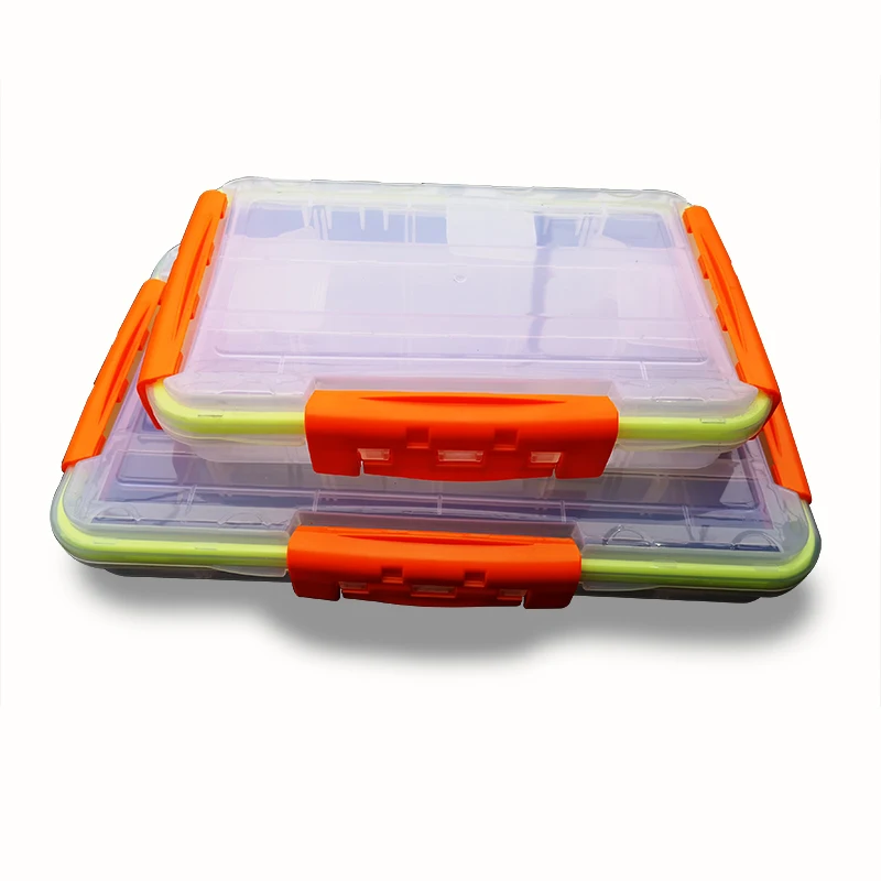 Fishing Tackle Box High-strength Waterproof Plastic Bait Box Fishing ...