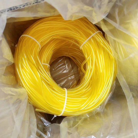 50M Fuel Tube Nylon String Trimmer Rope Line 3X5MM Petrol Diesel Oil ...
