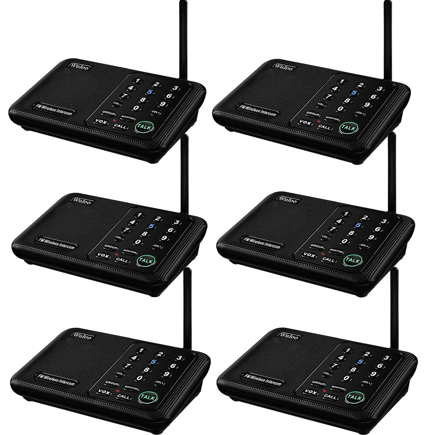 Wuloo-Wireless-Home-Intercom-System-for-House-Business-Office-5280-Feet ...