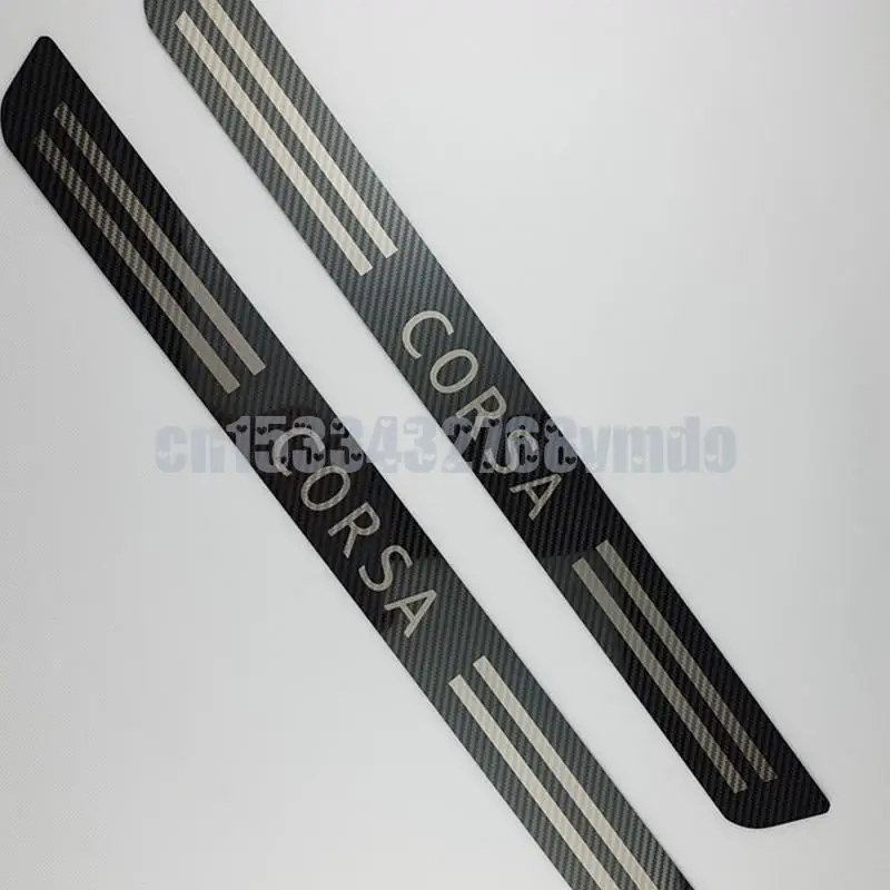 For Vauxhall Corsa 2014-2018 2019 Accessory Stainless Door Sill Kick ...