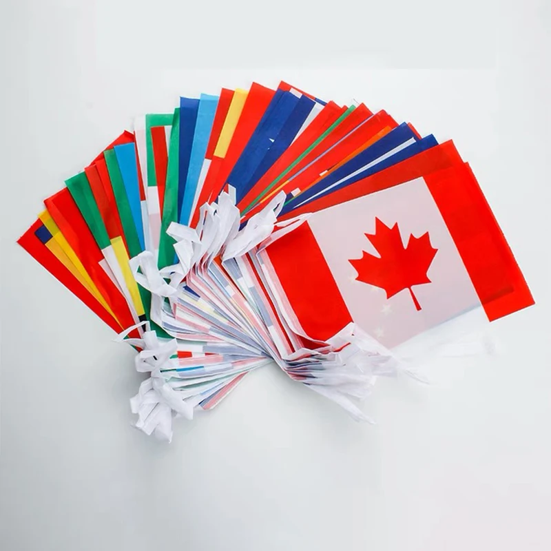 24pcs/lot Europe Countries Euro Cup Country Flag Bunting National ...