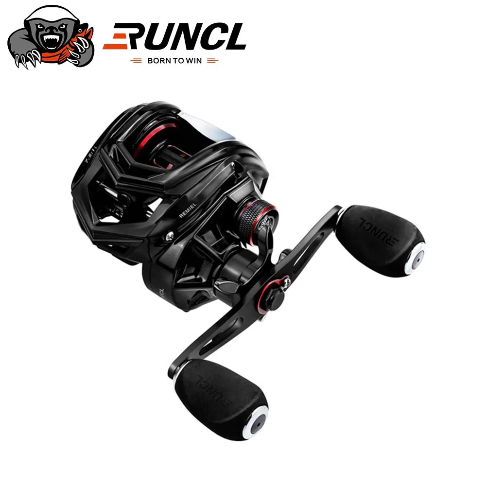RUNCL-Baitcasting-Fishing-Reel-REMIEL-Max-Drag-11kg-7-5-1-High-Speed ...