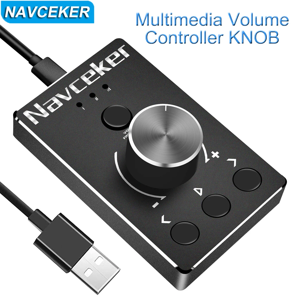USB Volume Control Knob Multimedia PC Computer Speaker Bluetooth ...