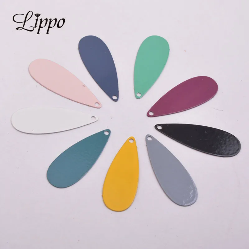 50pcs AC10968 10*27mm Brass Watermark Jewelry Charm