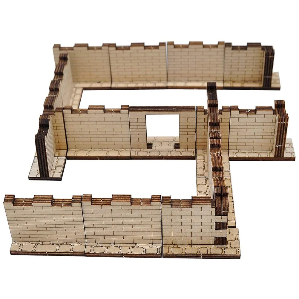 Dungeon-Brick-Walls-Set-of-16-Wood-Laser-Cut-2-x-1-3D-Modular-Terrain ...