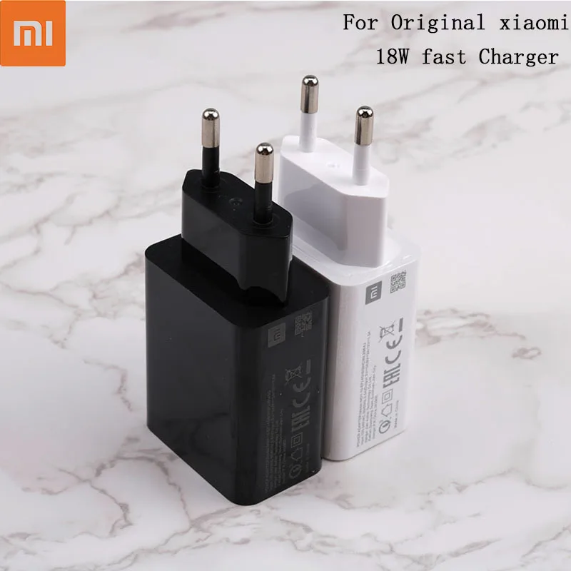Xiaomi cargador rápido Mi 9 SE QC3.0, adaptador de carga rápida de 18W ...