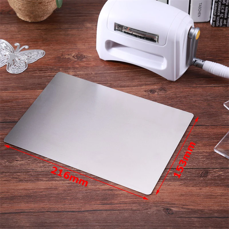 153*216mm Metal Plate Adaptor Scrapbooking Cutting Machine Metal Shim ...
