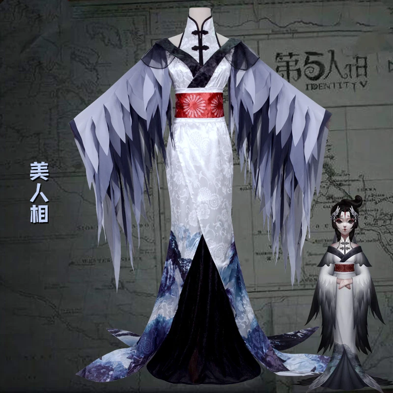Game Identity V Cosplay Costumes The Geisha Michiko Cosplay Costume ...