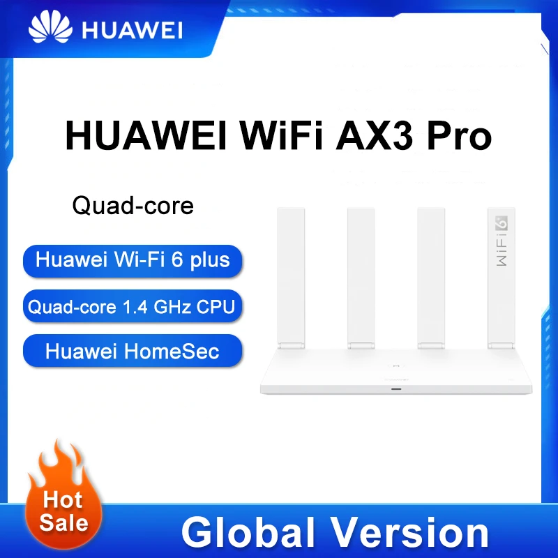 Original HuaWei Global Version AX3 PRO Quad Core 1.4Ghz Wireless Wi fi ...