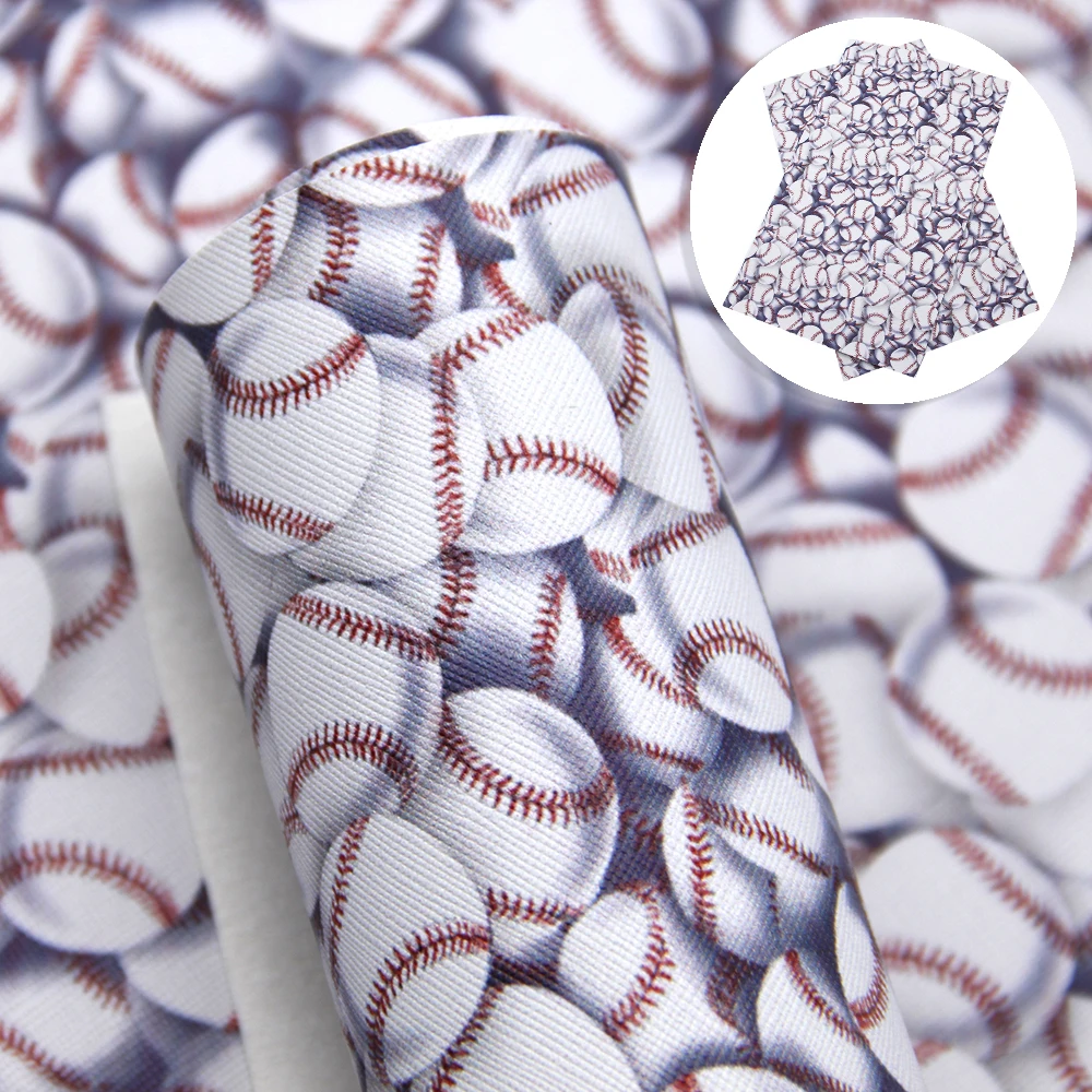 White Baseball Leather Texture