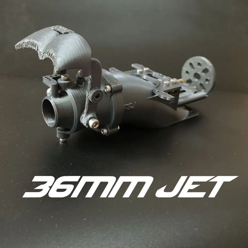 1PC 36mm RC Jet Engine Motor Drive Thruster 3D Printing Sprayer ...