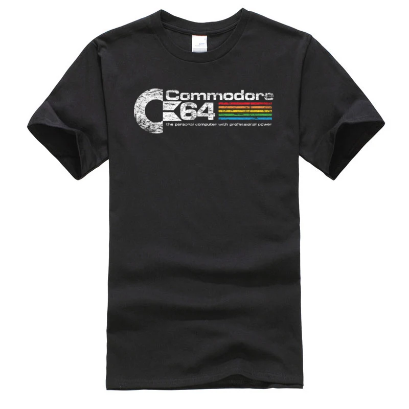 V Neck Commodore 64 Shirt | Commodore Amiga Shirt | Commodore 64 Tee ...