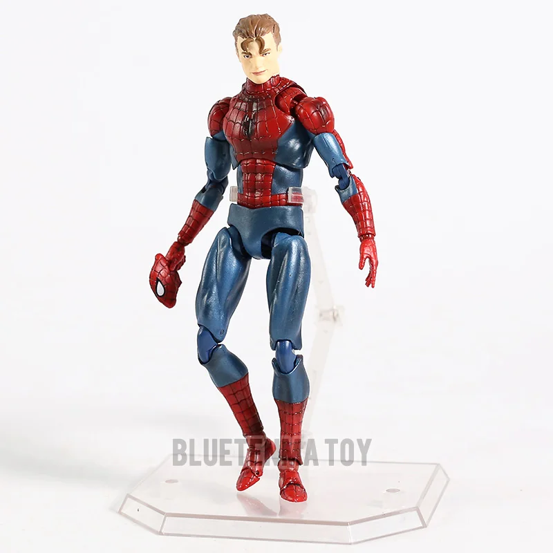 Marvel Mafex 075 Avengers Spiderman MAF075 The Amazing Spider Man PVC ...
