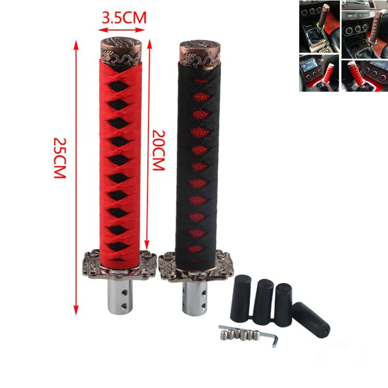 Aluminium 25CM Japanese Samurai Katana Sword Gear Shift Knob For ...