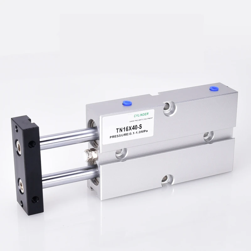 Tn25 Tda25 Double Action Pneumatic Air Cylinder Bore 20mm Dual Rod ...