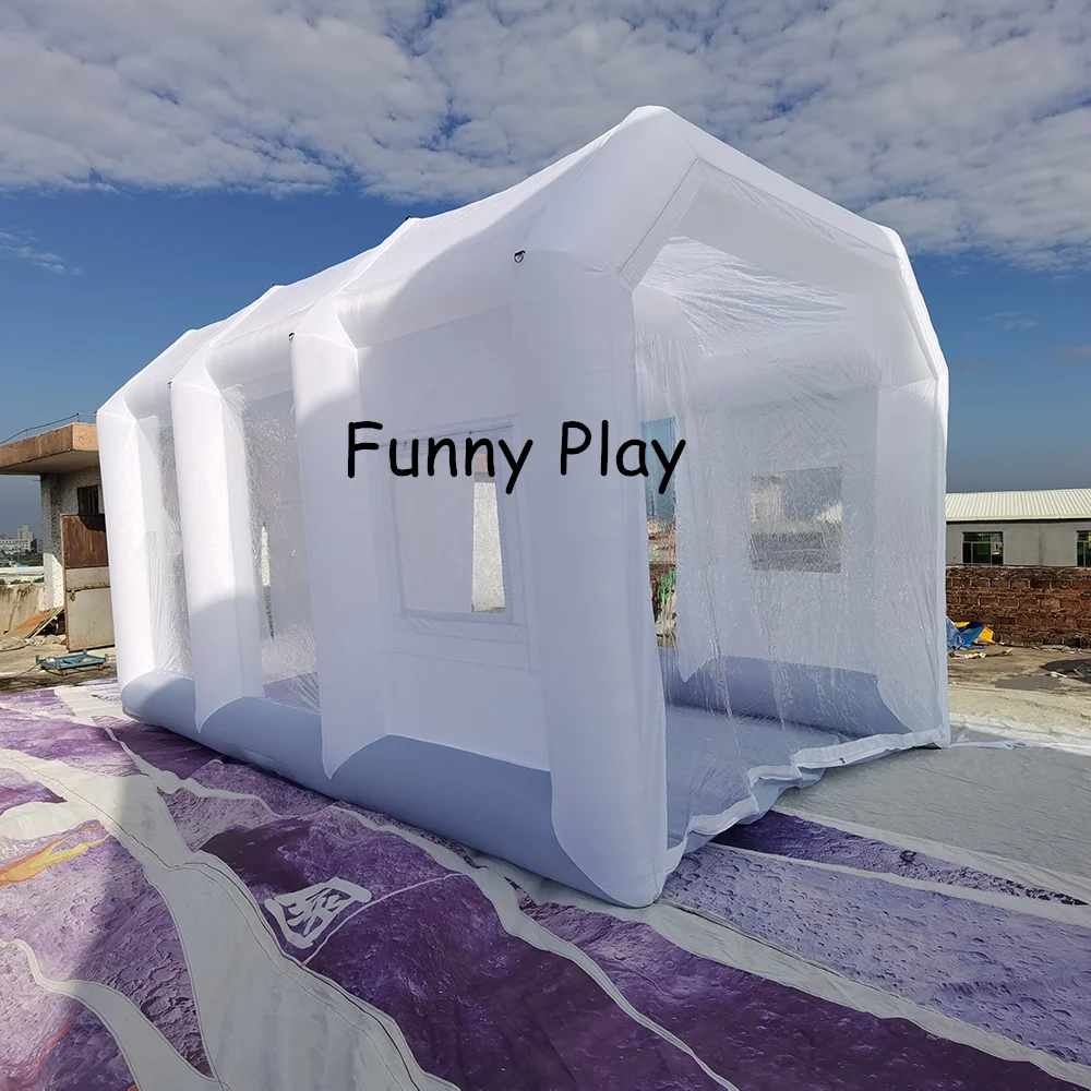 Inflatable Car Shade Spray Booths Tent, Inflatable Paint Booth Tents ...