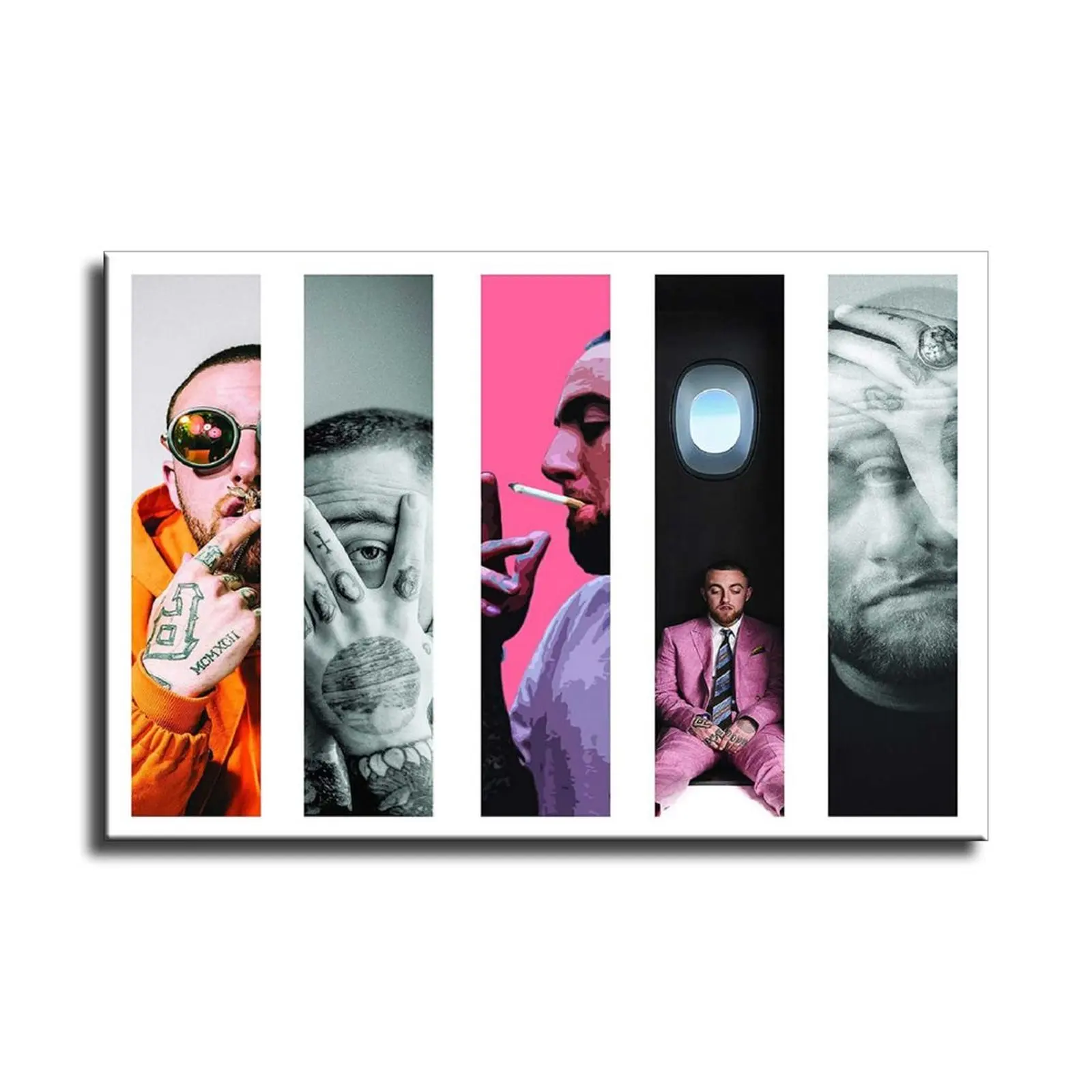 Hip Hop Collage Poster