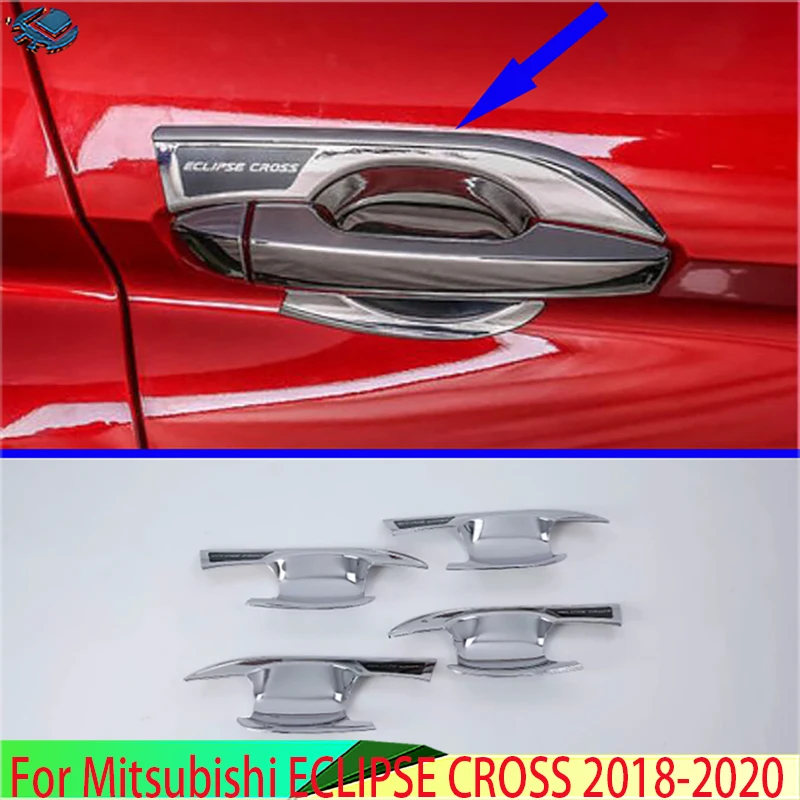 For Mitsubishi ECLIPSE CROSS 2018 2020 Car Accessories ABS Chrome Door ...