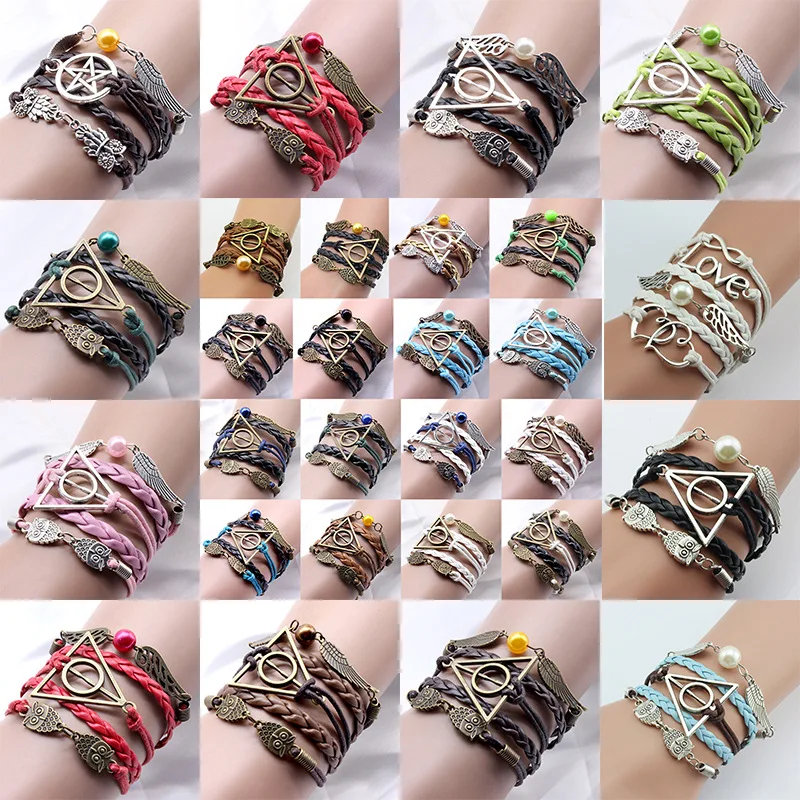 Harried-potter-rel-quias-mortais-pulseira-quidditch-dedo-duro-asa ...