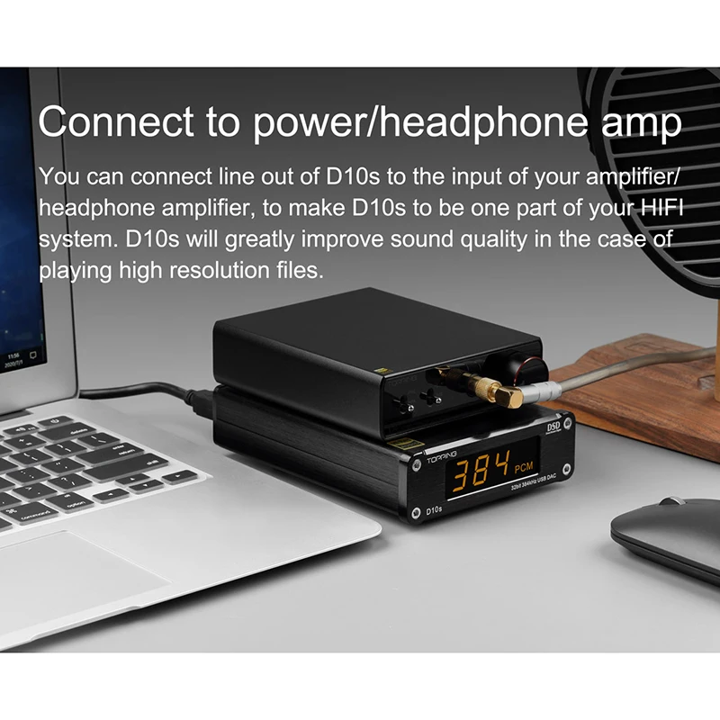 TOPPING D10s USB Amplifier Decoder