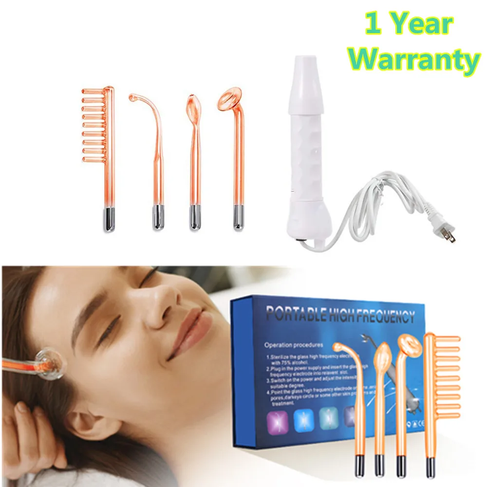 4PCS-Portable-High-Frequency-Face-Skin-Tightening-Acne-Spot-Scar ...